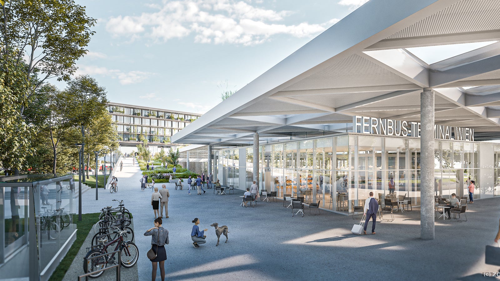 Millionenprojekt Fernbus-Terminal nimmt Fahrt auf - oe24.at