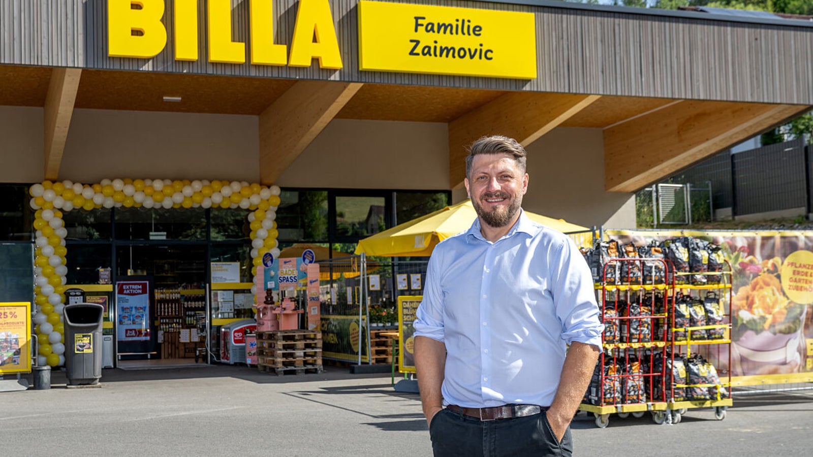 Neuer Billa Markt eröffnet in Eichgraben/NÖ - oe24.at