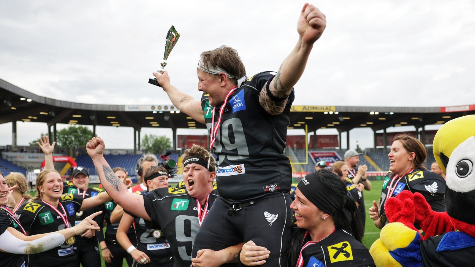 80:26 - Raiders-Ladies mit Machtdemonstration zum Titel - sport24.at