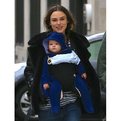 Keira Knightley So suB ist Baby Edie stars24
