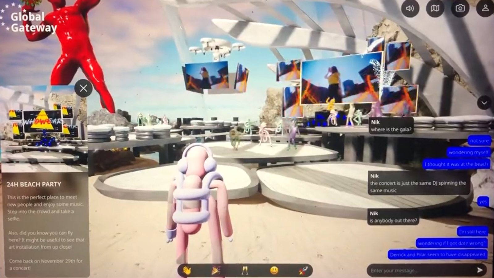 EU investiert 387.000 Euro in Metaverse-Party, nur fünf Personen kommen - oe24.at