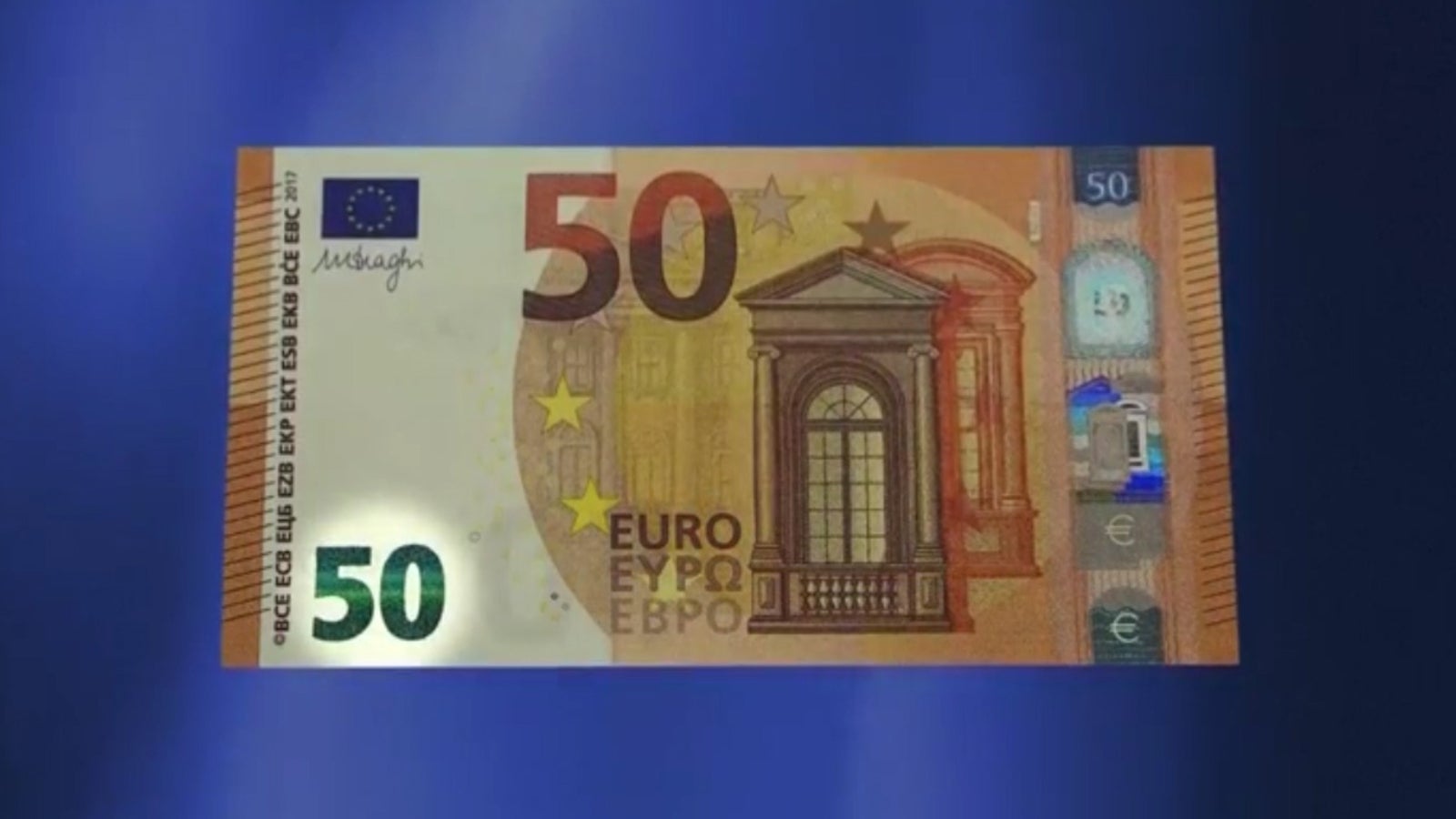 Das ist der neue 50 Euro-Schein - oe24.tv