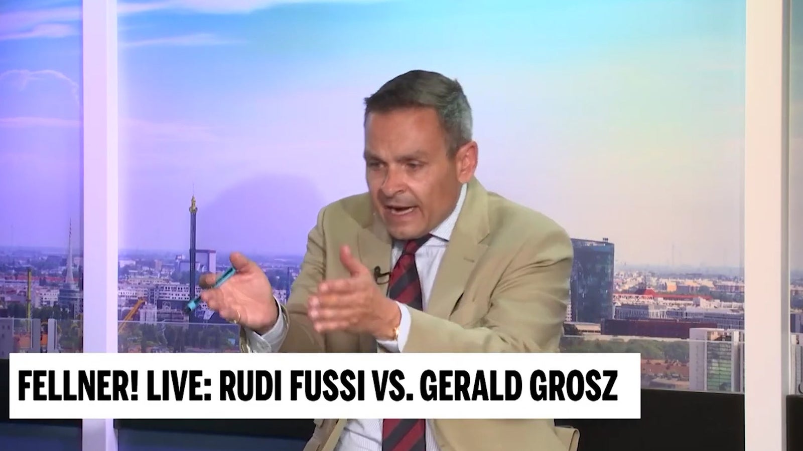Das legendäre Duell: Rudi Fußi vs. Gerald Grosz - oe24.tv