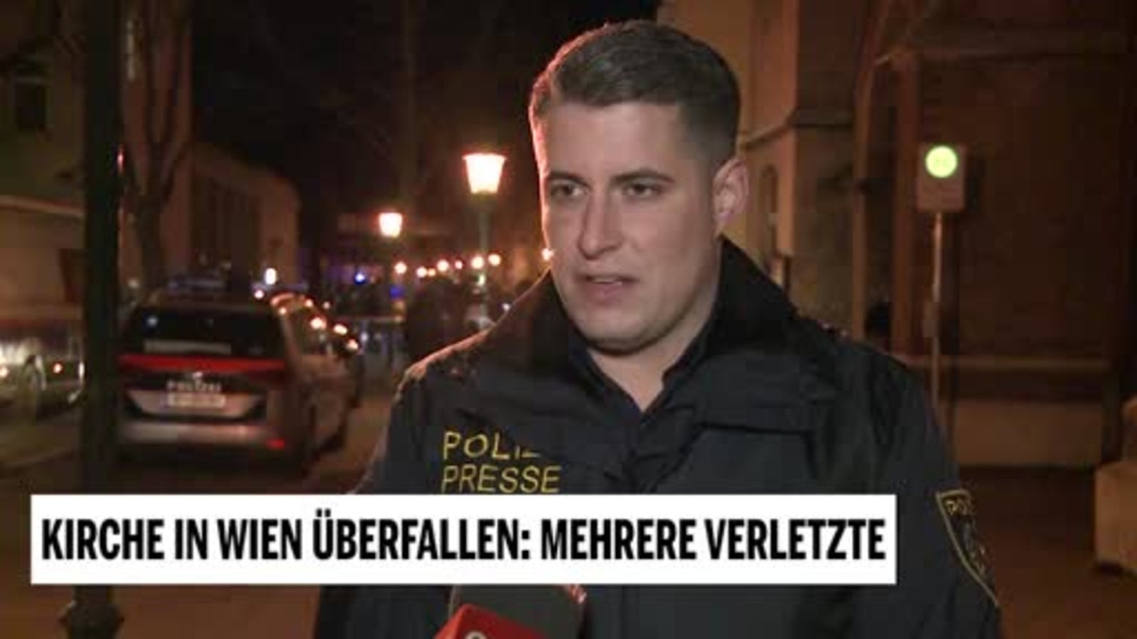 Kirche in Wien überfallen: Polizeisprecher Sörös im Interview - oe24.tv