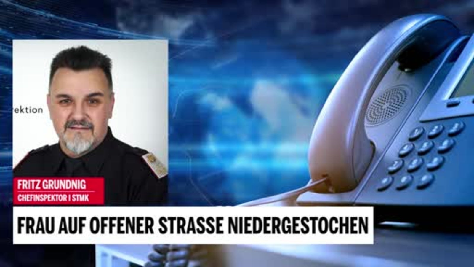Polizeisprecher im Interview - oe24.tv