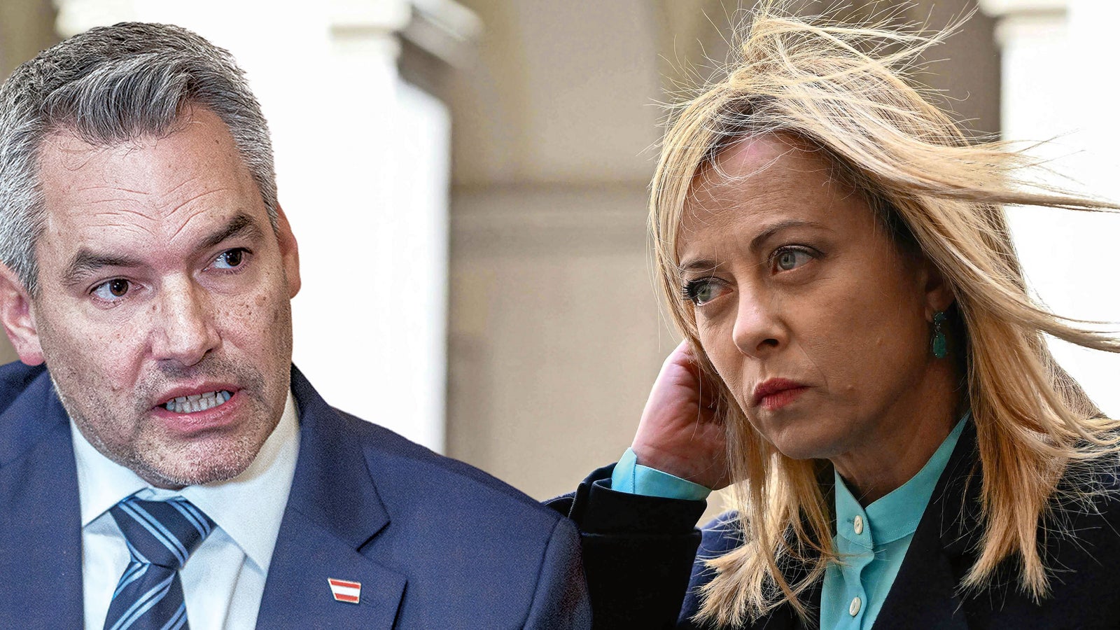 Nehammer bei Meloni in Rom: Migration und Energie im Fokus - Politik-Live