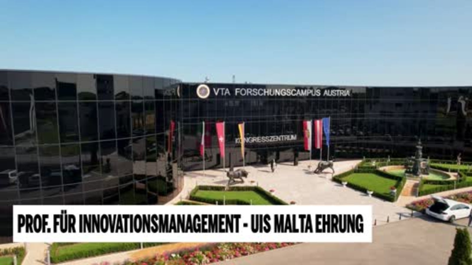 Prof- für Innovationsmanagement - UIS Malta ehrung - oe24.tv