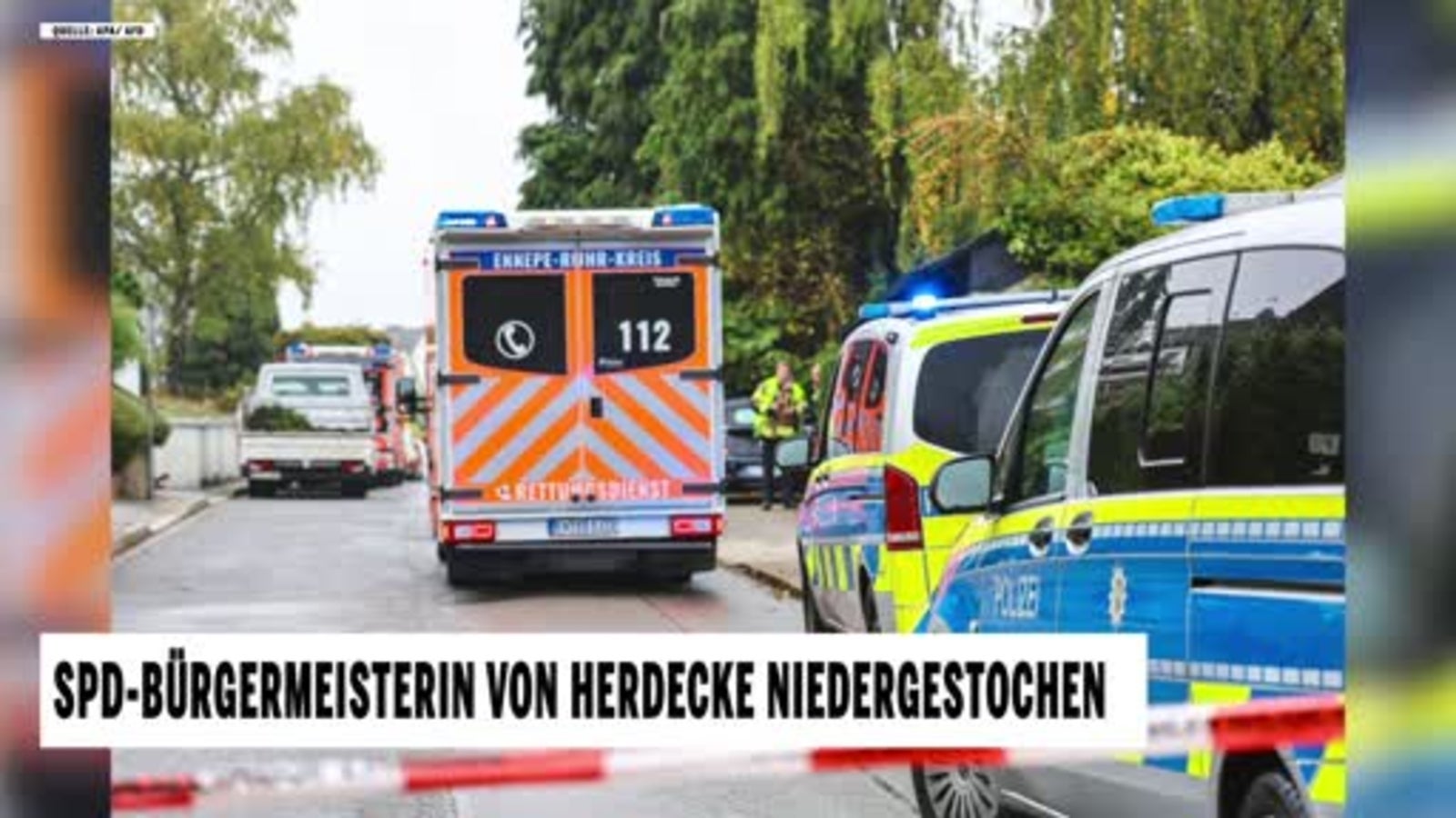 SPD-Bürgermeisterin von Herdecke niedergestochen - oe24.tv