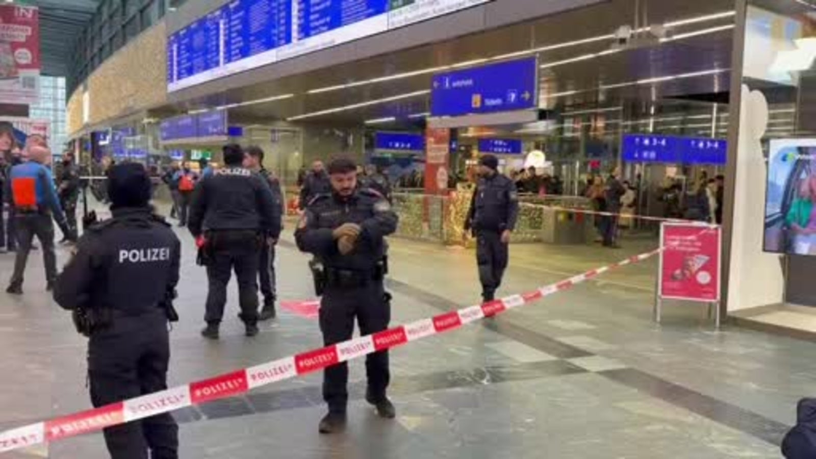 Messerangriff Hauptbahnhof - oe24.tv