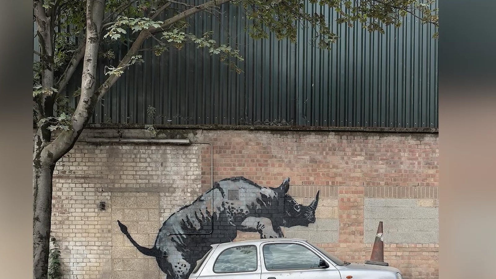 Neues Banksy-Graffitis in London aufgetaucht - oe24.tv