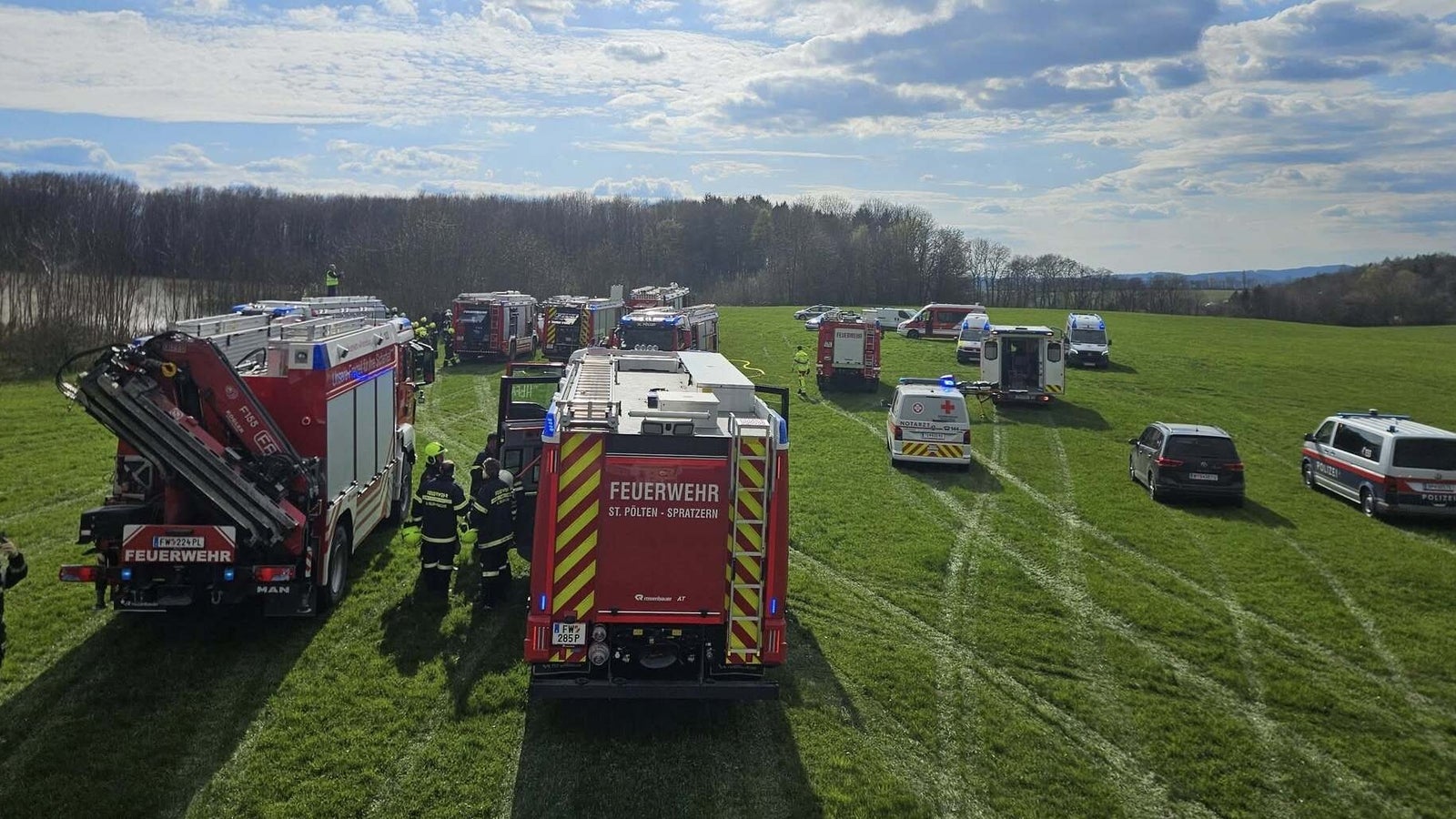 Flugzeug fing Feuer - Pilot starb bei Absturz - oe24.at