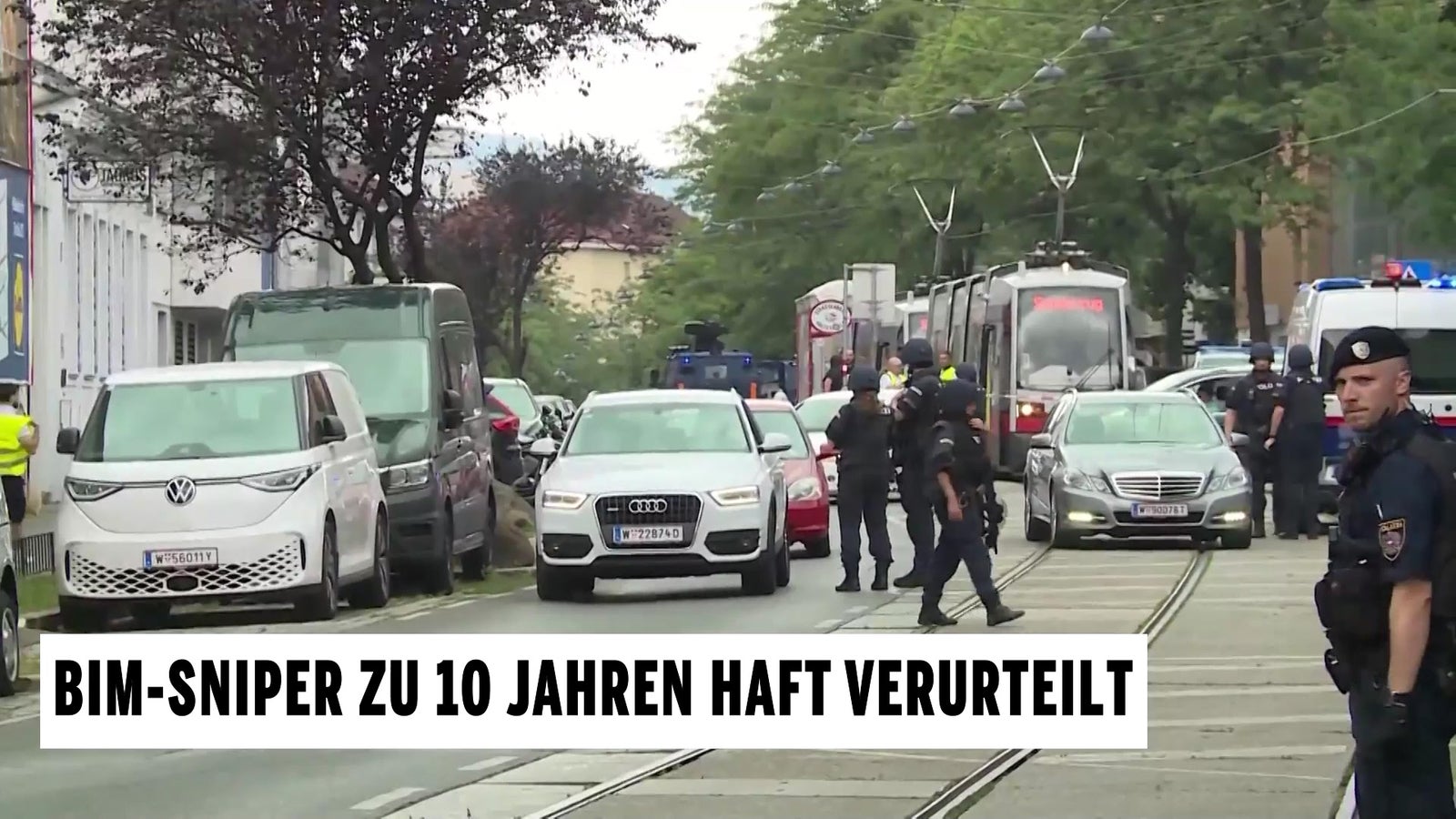 "Depperte Aktion" – 10 Jahre Haft für Bim-Sniper - oe24.tv