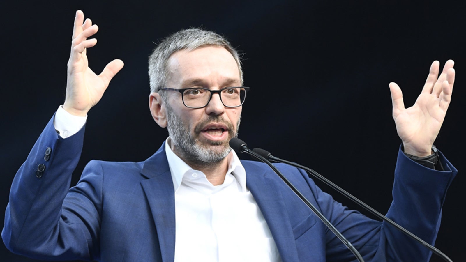 Heute hält FPÖ-Klubobmann Herbert Kickl Rede bei ultrarechter AfD ...