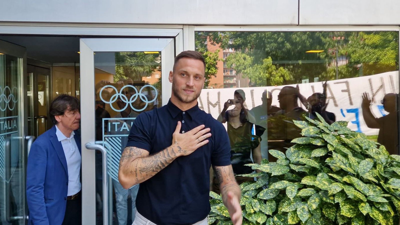 Emotionaler Empfang der Inter-Fans für Arnautovic in Mailand - sport24.at