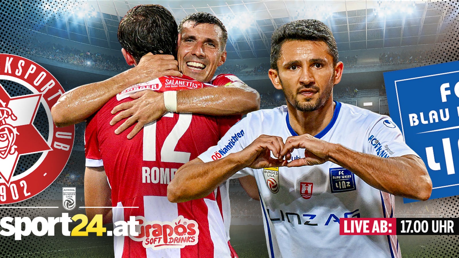 GAK plant Rache gegen BW Linz - sport24.at