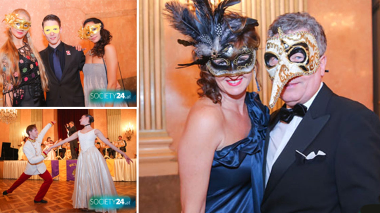 Ausgelassener Maskenball im Palais - stars24