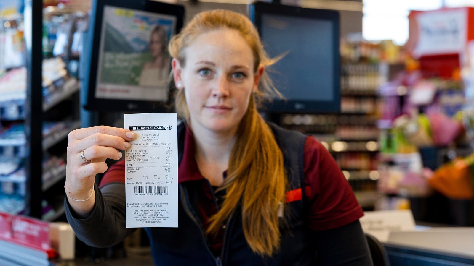 SPAR weitet Kassabon-Aktion gegen Gewalt an Frauen aus – erstmals auch ...