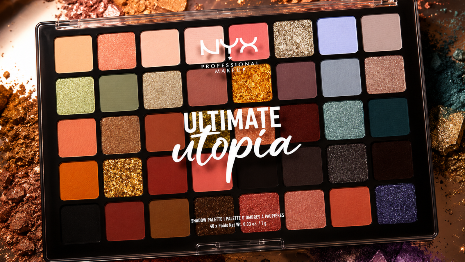 Diese NYX-Palette ist gerade überall – 40 Farben für jeden Look ...