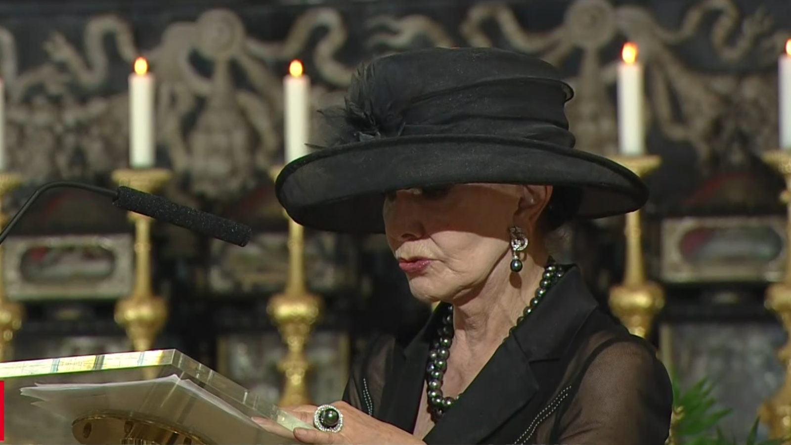 Abschied von Richard Lugner: Rede von Edith Leyrer - oe24.tv