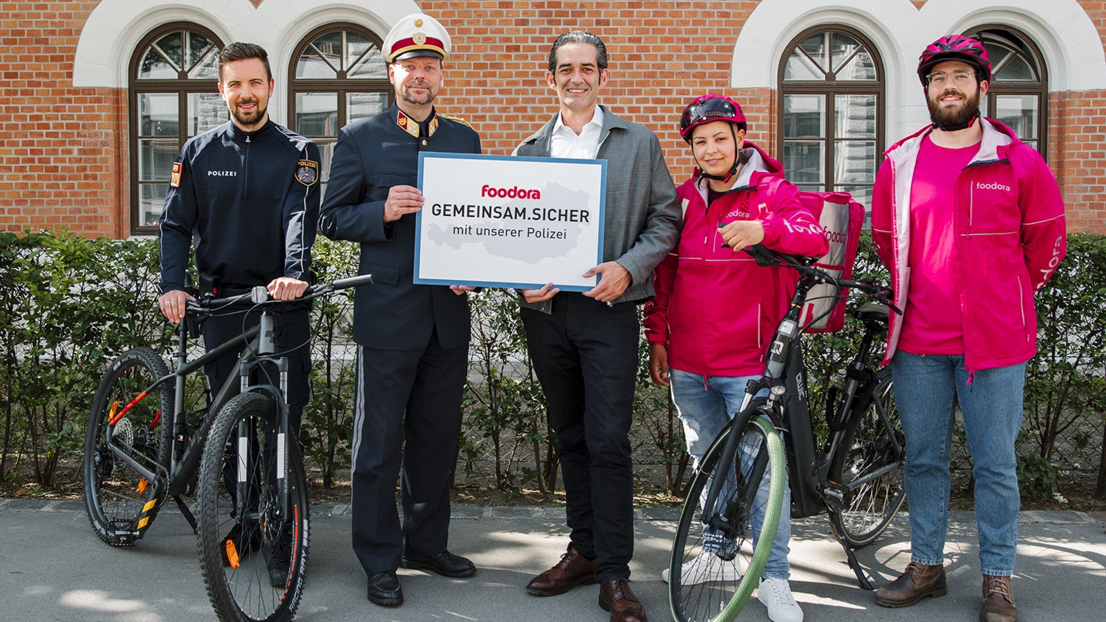 Darum kooperiert Wiener Polizei jetzt mit Foodora - Business-Live