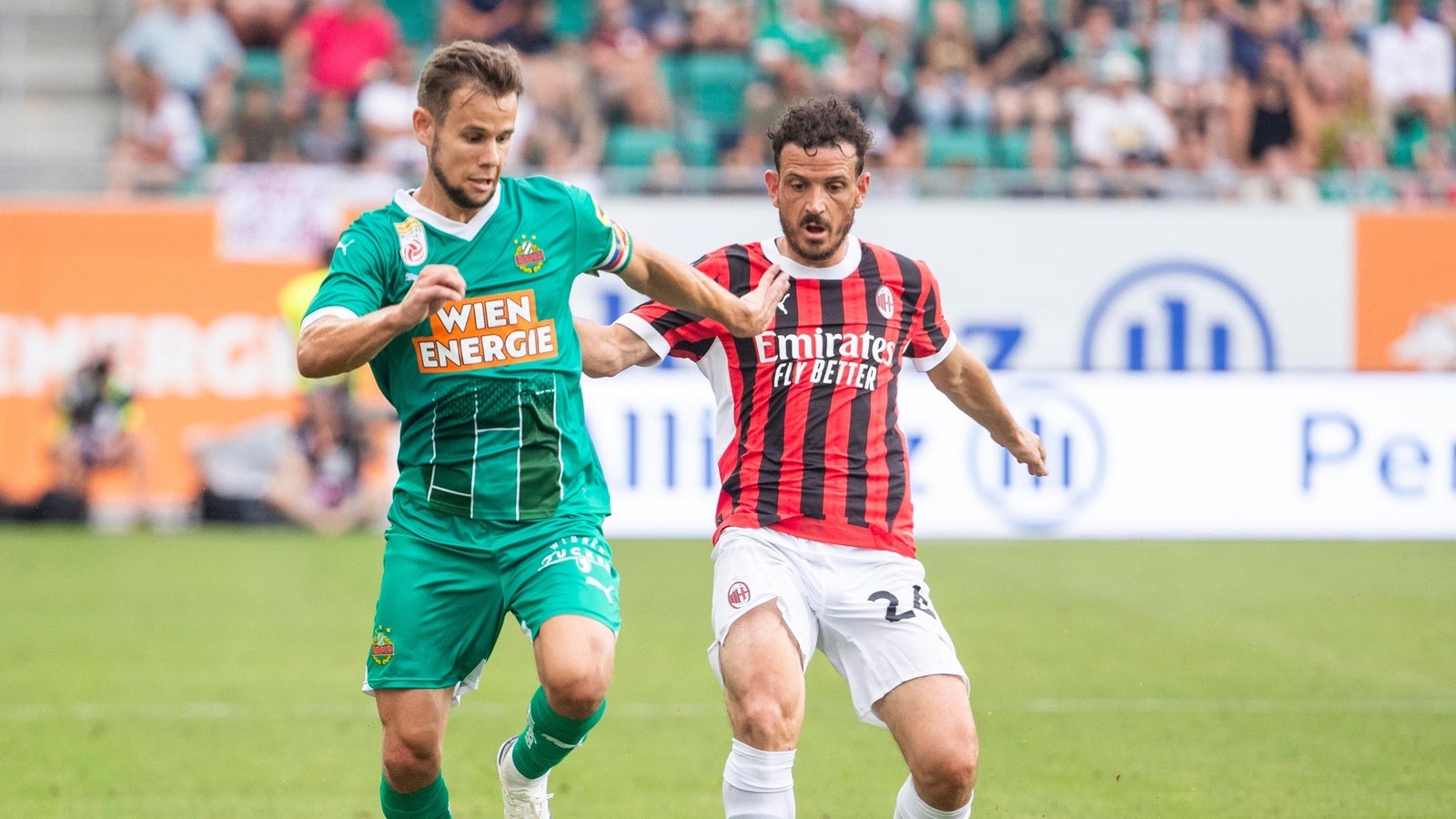 1:1 - Rapid holt Remis gegen AC Milan - sport24.at