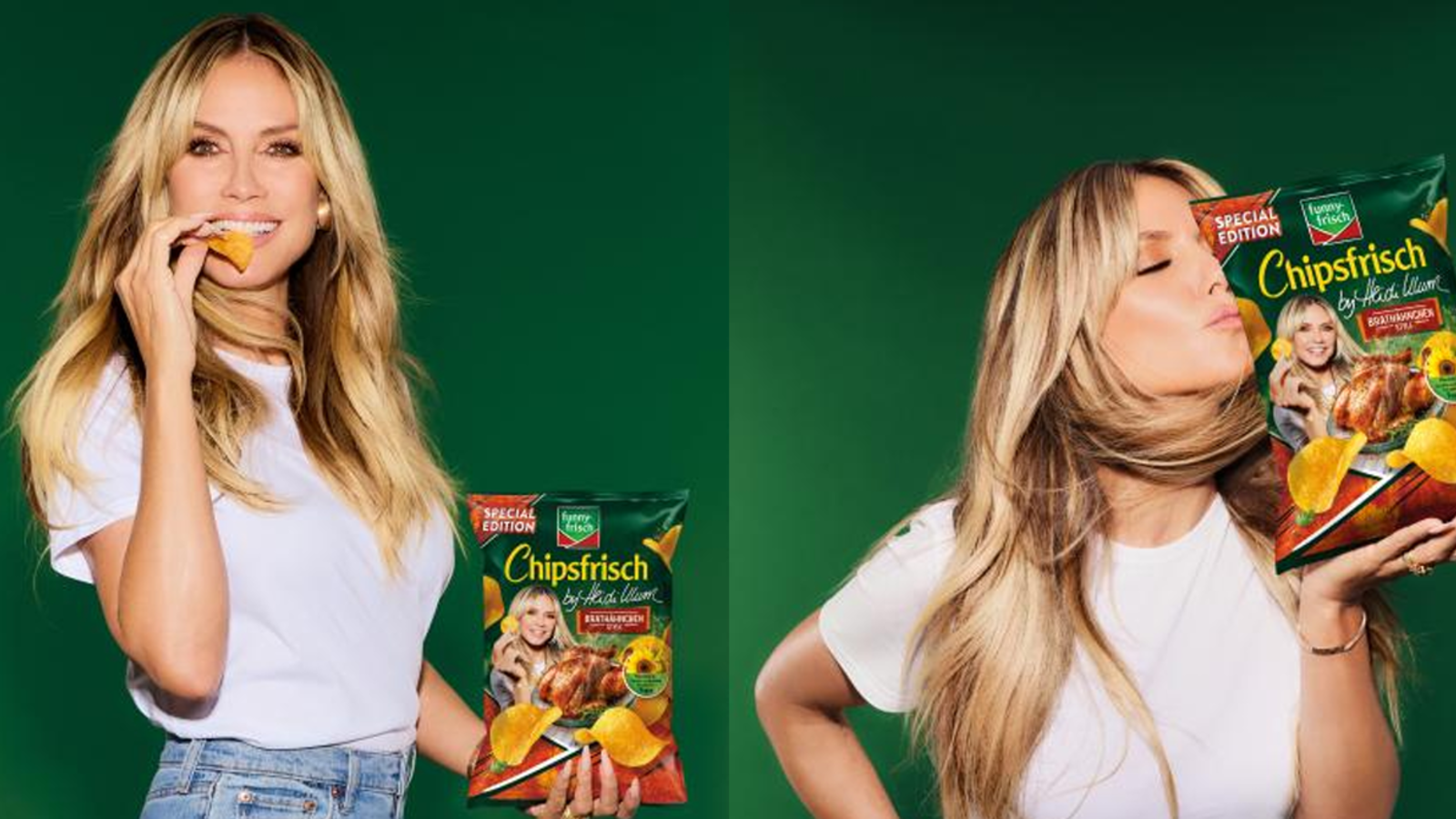 Heidi Klum bringt "sexy" Brathendl-Chips auf den Markt - Cooking