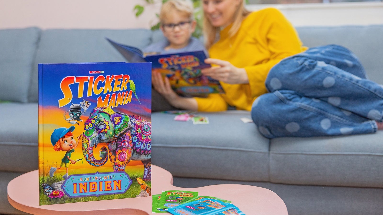 Spar startet neue Sticker-Mania "INDIEN" mit Duftstickern - Business-Live