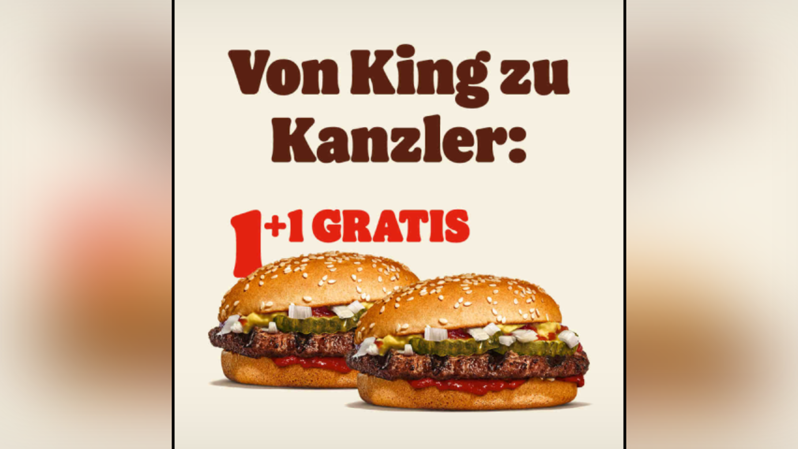 ''Hey Karl'': Burger King startet Nehammer-Aktion - Politik-Live