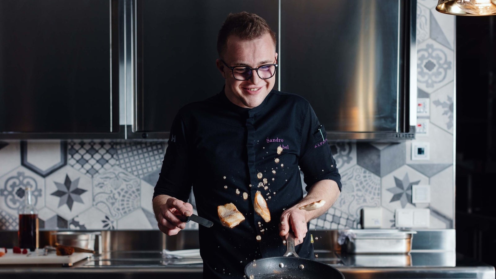 Profi-Koch Sandro Abel serviert Regionales mit Twist - Cooking