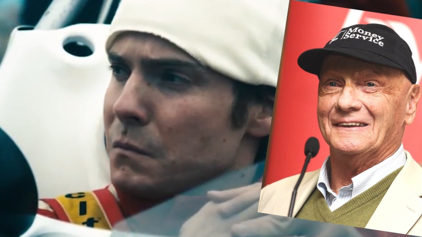 Lauda vor der Kino-Landung - stars24
