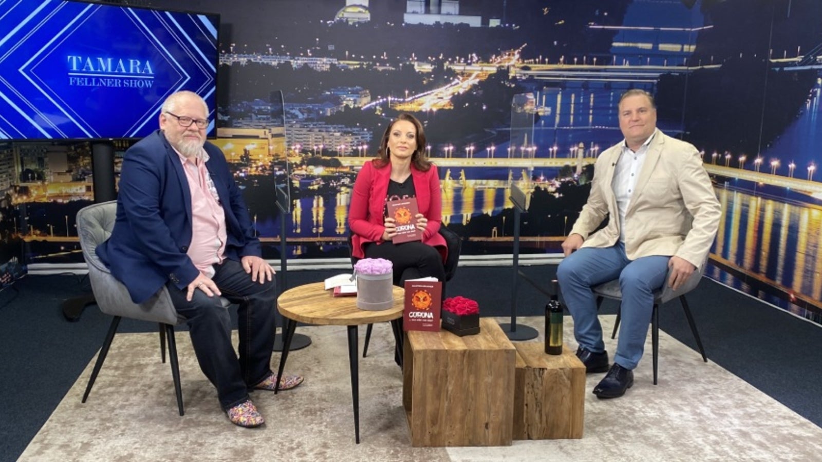 Manfred Brunner und Thomas Achs in der Tamara Fellner Show - stars24