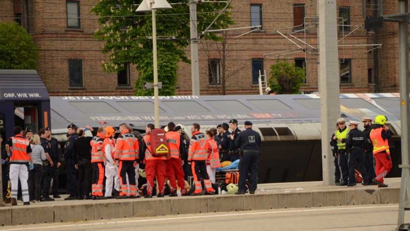 Schweres Zugunglück im Bahnhof Wien-Meidling - oe24.at