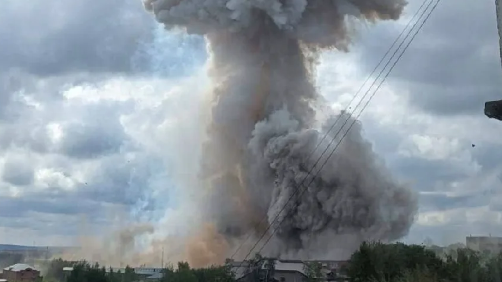 Gigantische Explosion bei Moskau - oe24.at