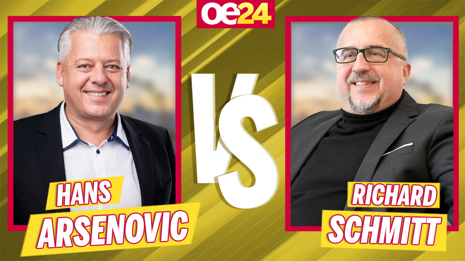 Hans Arsenovic vs. Richard Schmitt Spezial zur Wien-Wahl 2025 - oe24.tv