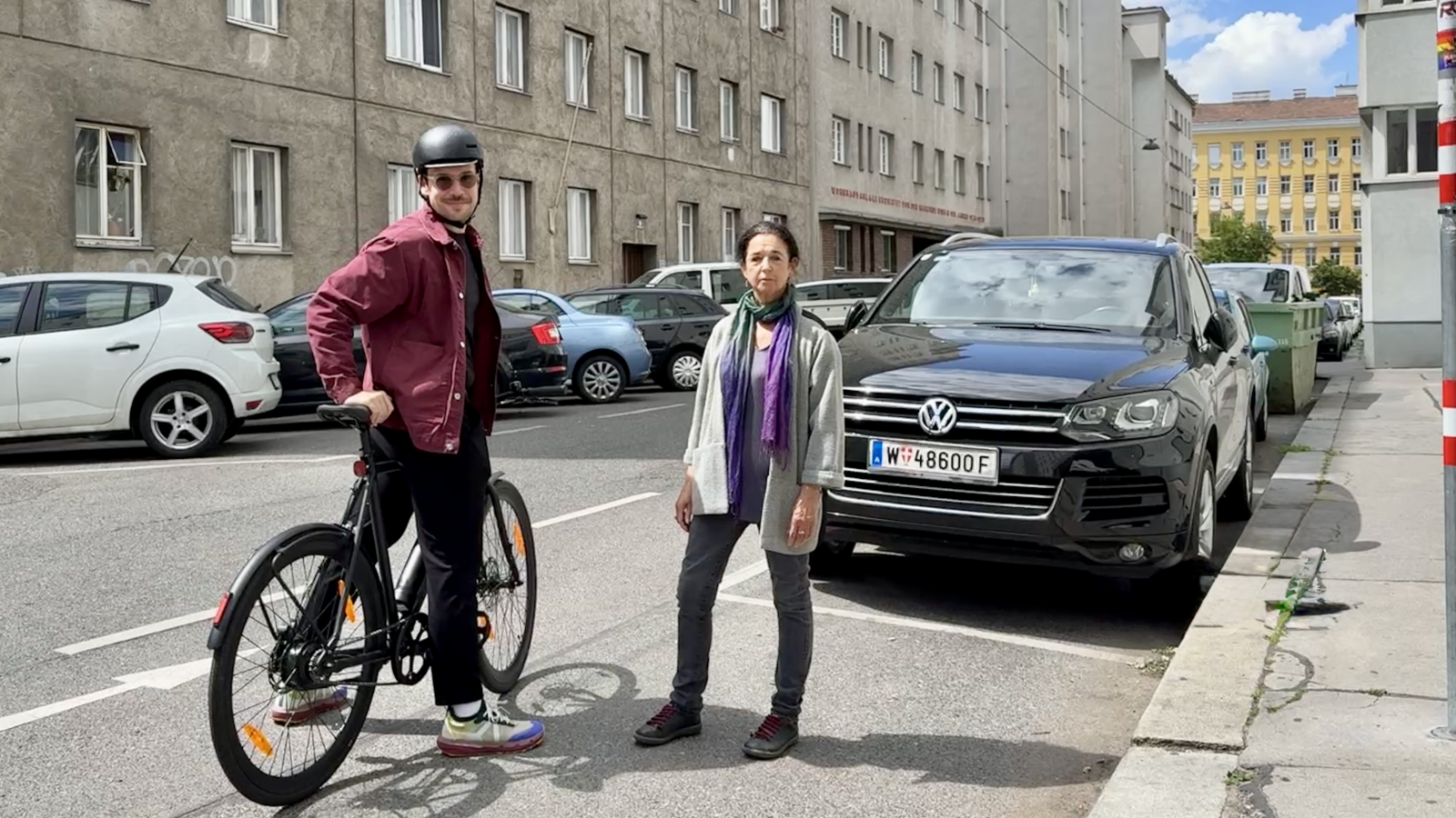 Josef-Schwarz-Gasse: Radeln gegen die Einbahn - oe24.at