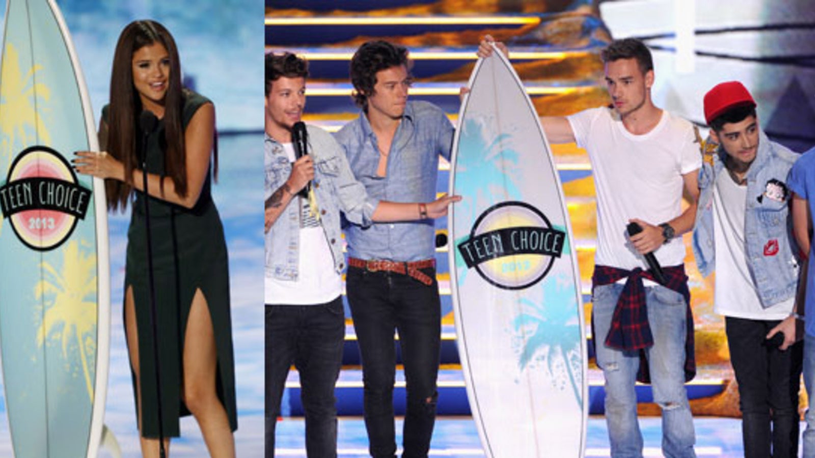 Selena Gomez und One Direction on Top - stars24