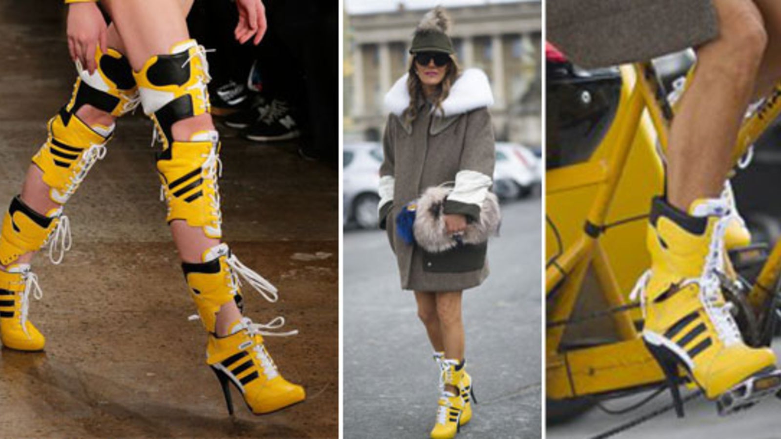 Schuh-Flop: Adidas-Stilettos - madonna24.at