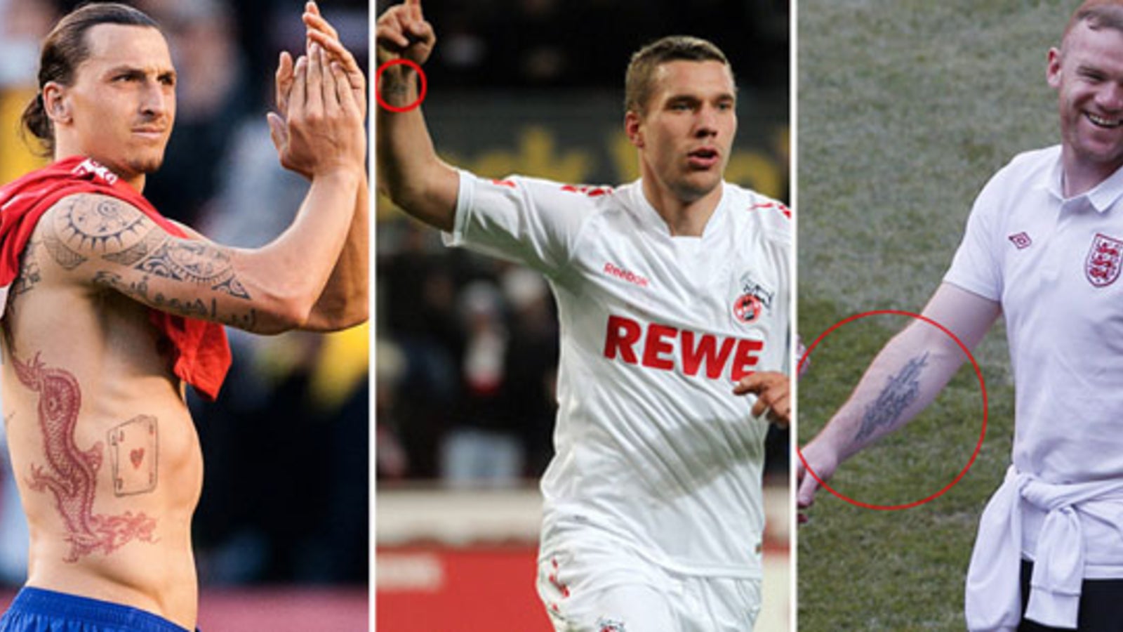 Fußball-EM: Die Tattoos der Star-Kicker - sport24.at