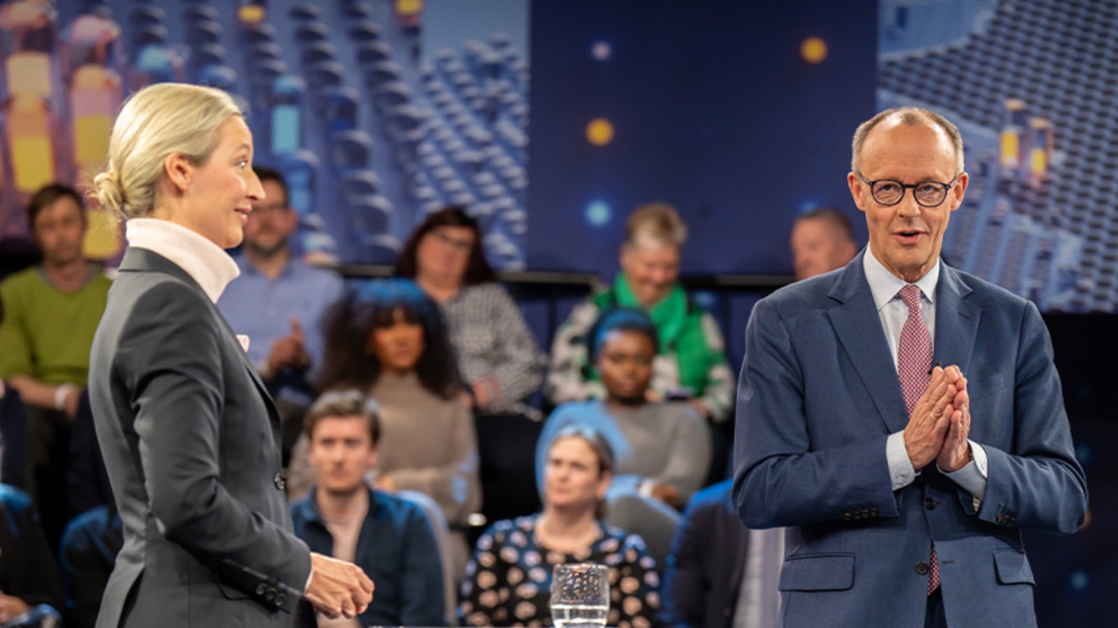 Wilder Wahlkampf: Merz stellt Alice Weidel vor Millionen Zuschauern ...