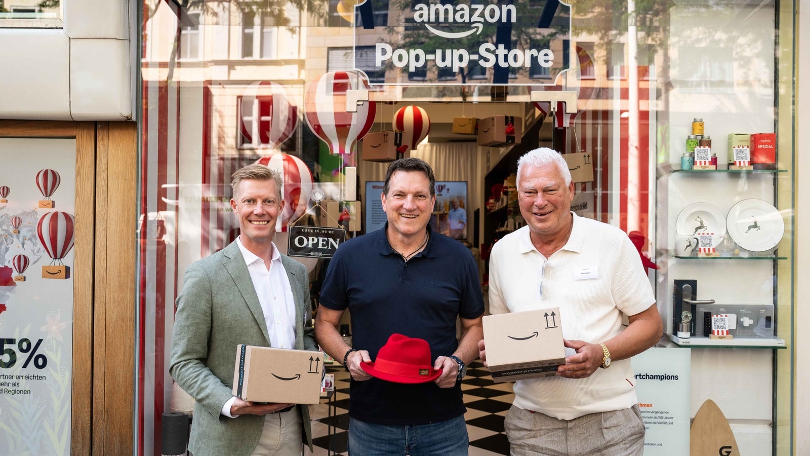Amazon Pop-up Store eröffnet auf der Mahü - oe24.at