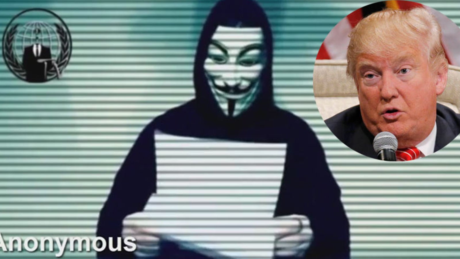 Anonymous erklärt Trump jetzt den Krieg - oe24.at
