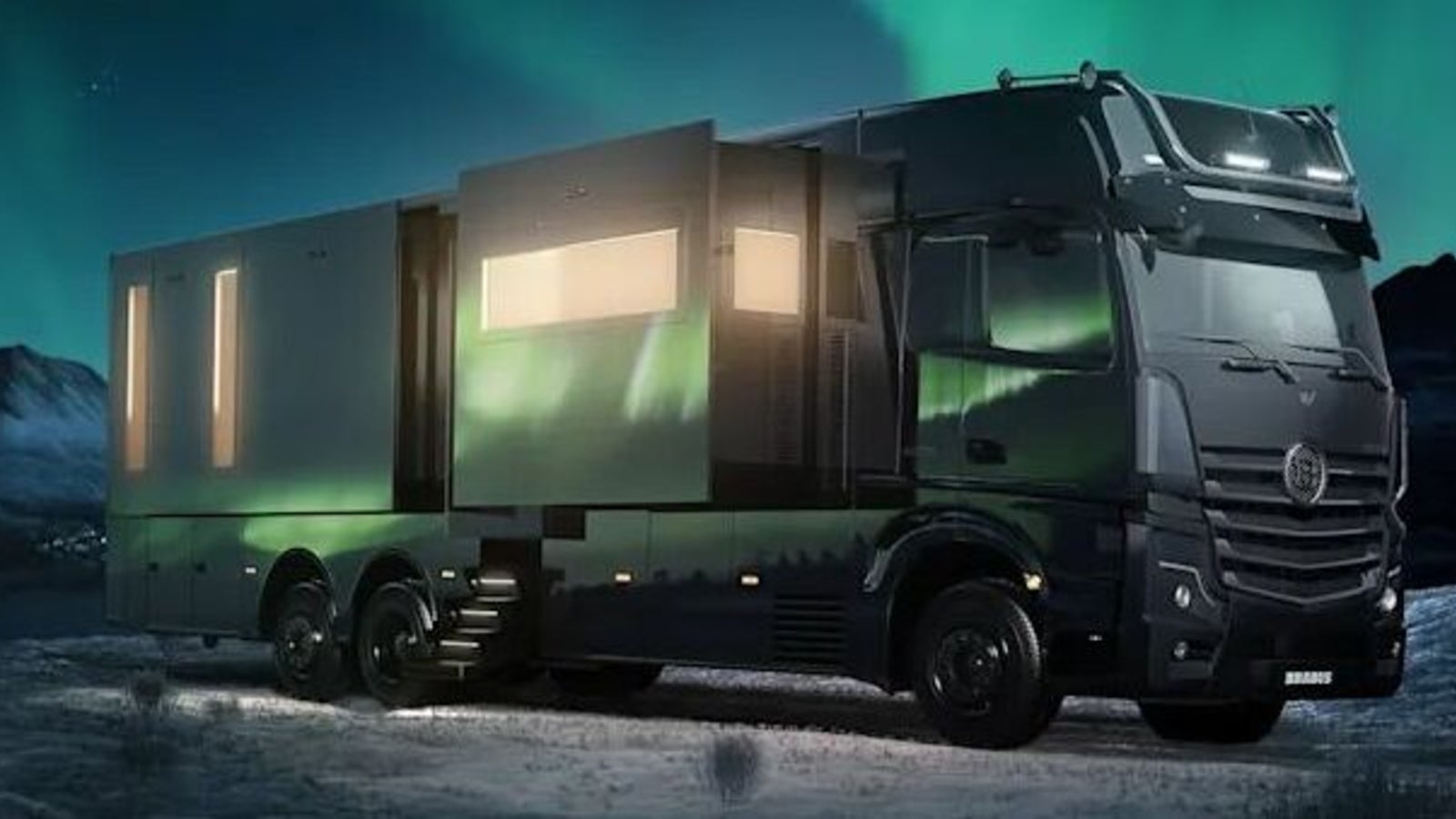 Luxus-Camping: Brabus baut Wohnmobil um 1,5 Millionen Euro - oe24.at