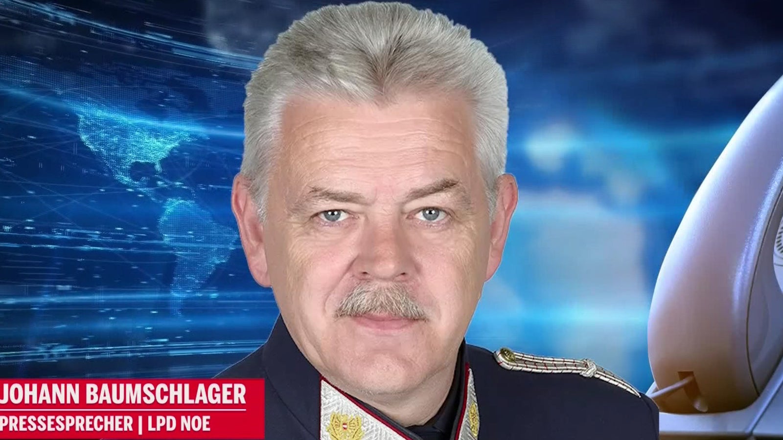 Schuss-Attake auf Moschee in Hollabrun | Johann Baumschlager (LPD NÖ ...