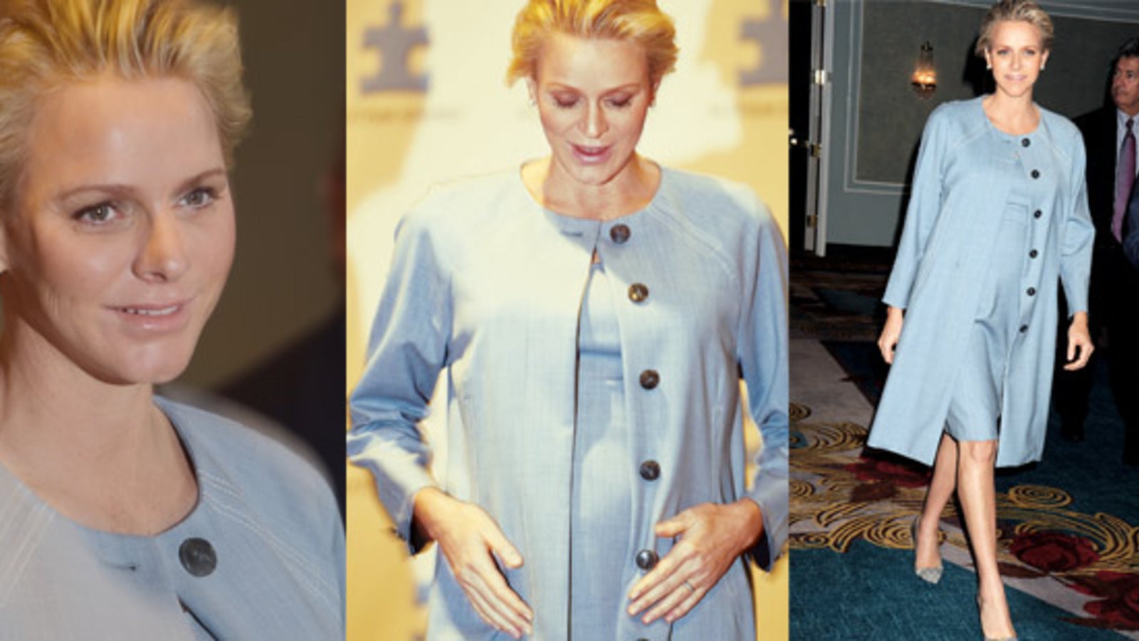 Charlène zeigt Baby-Bauch - stars24