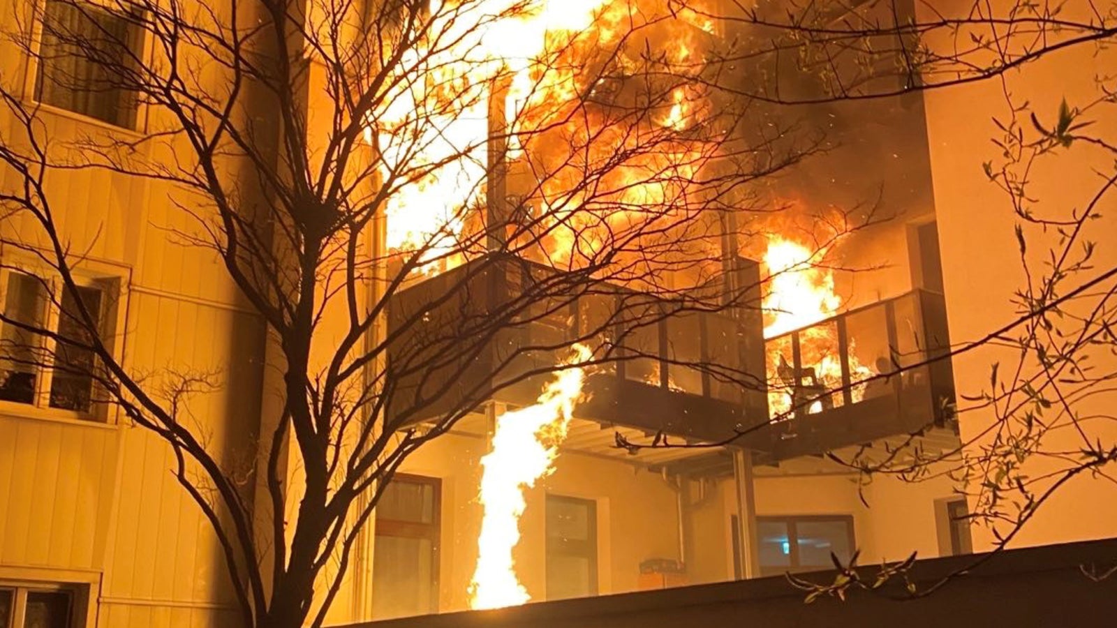 Frau stirbt bei Feuer-Inferno in ihrer Wohnung - oe24.at