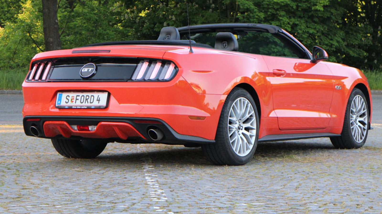 Offener Ford Mustang V8 GT im Test - oe24.at