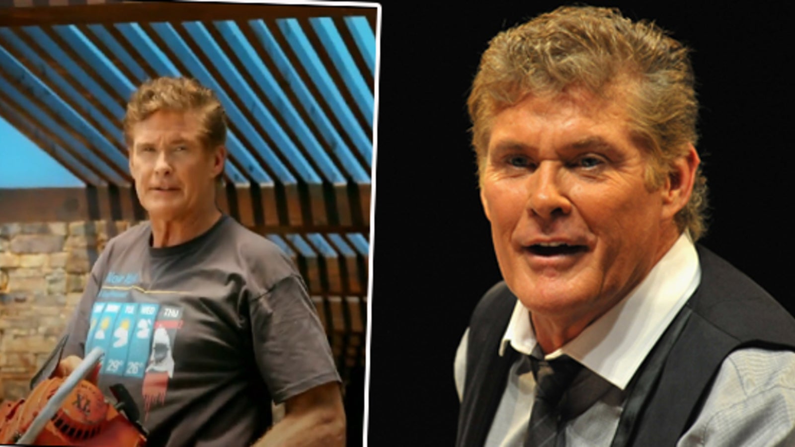 Hasselhoff in "Sharknado 2" - stars24