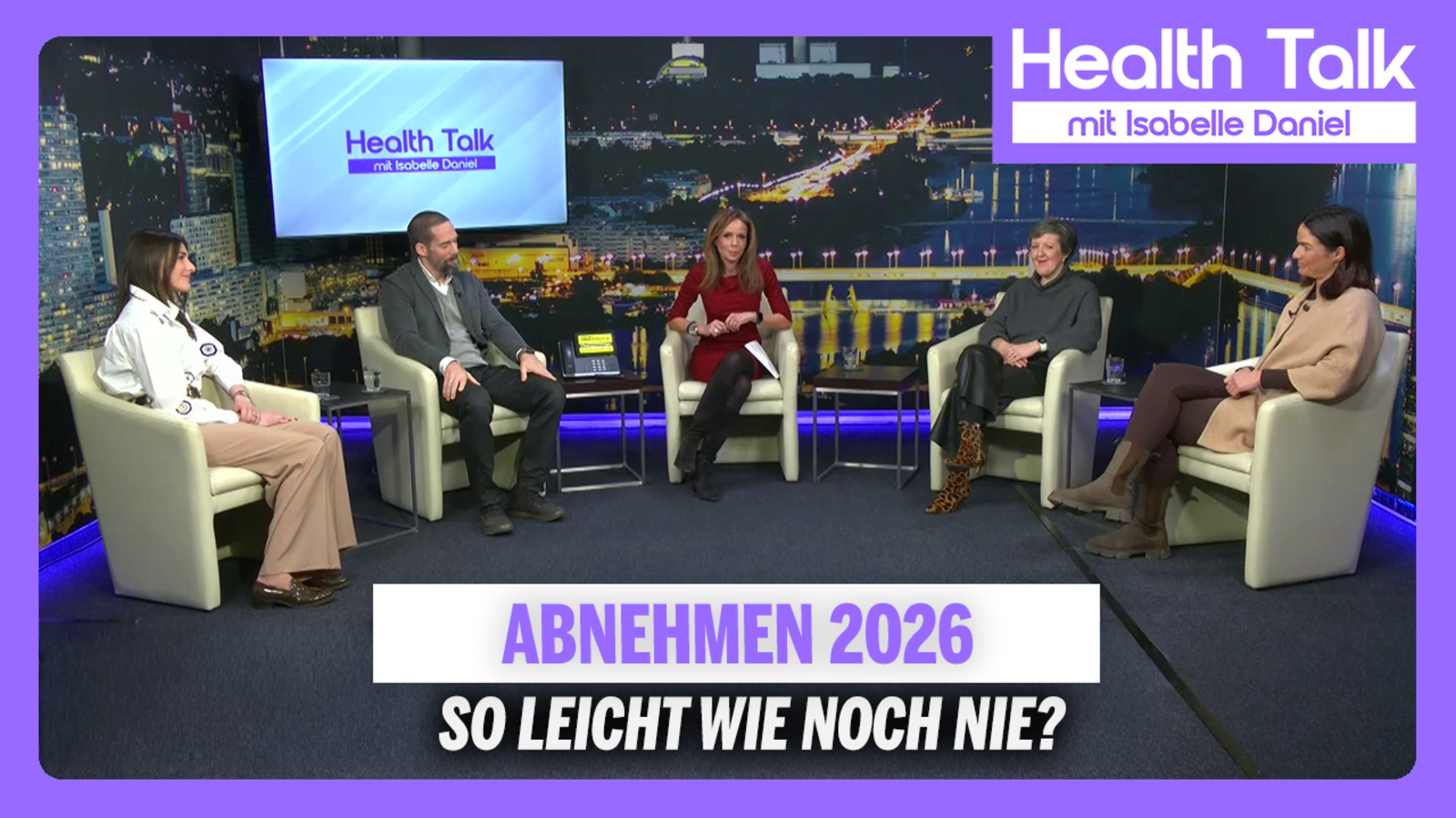 Abnehmen 2026 so leicht wie noch nie? | Health Talk mit Isabelle Daniel ...