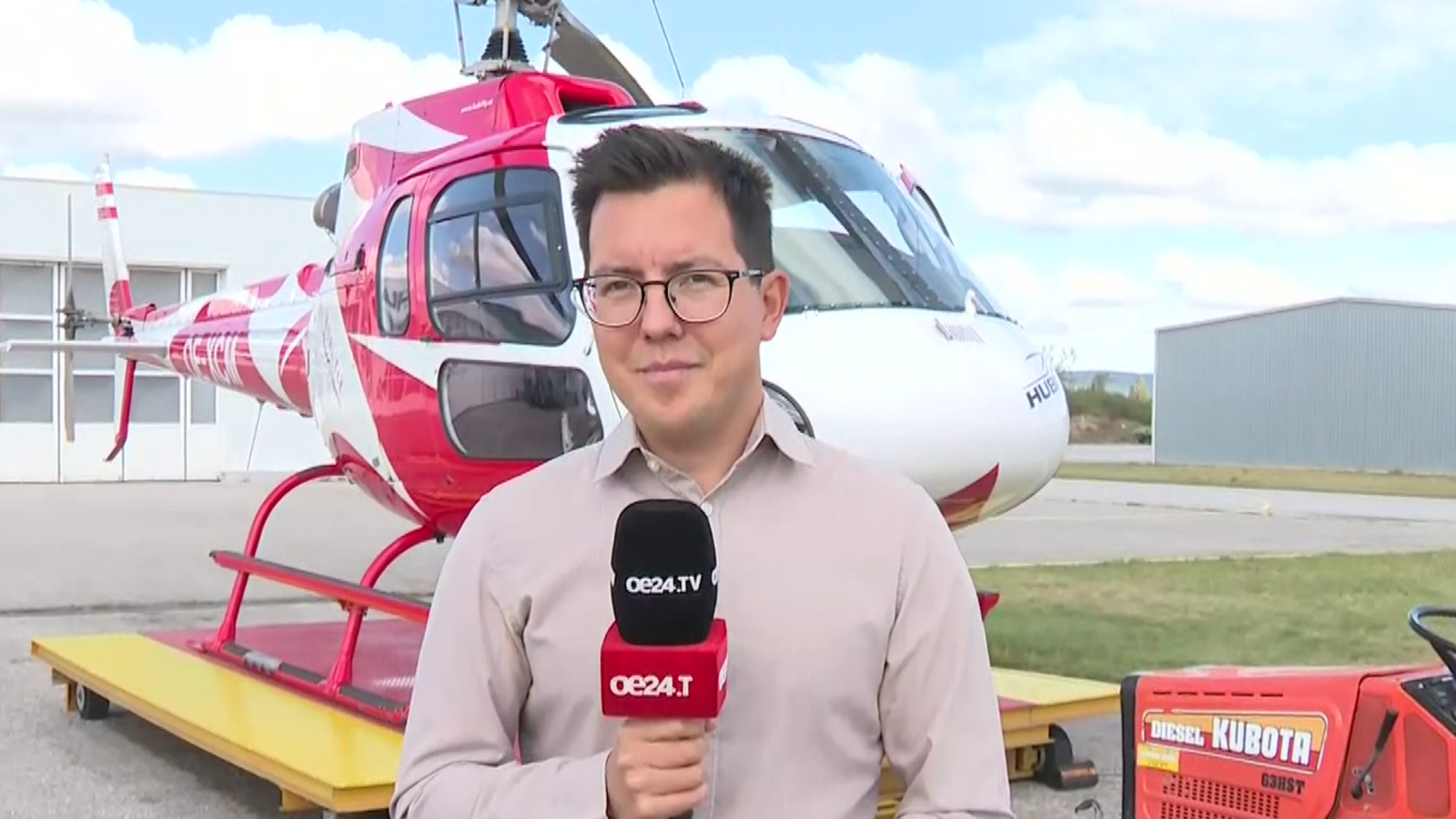 Hochwasser: David Herrmann-Meng analysiert den oe24.TV Helikopterflug ...