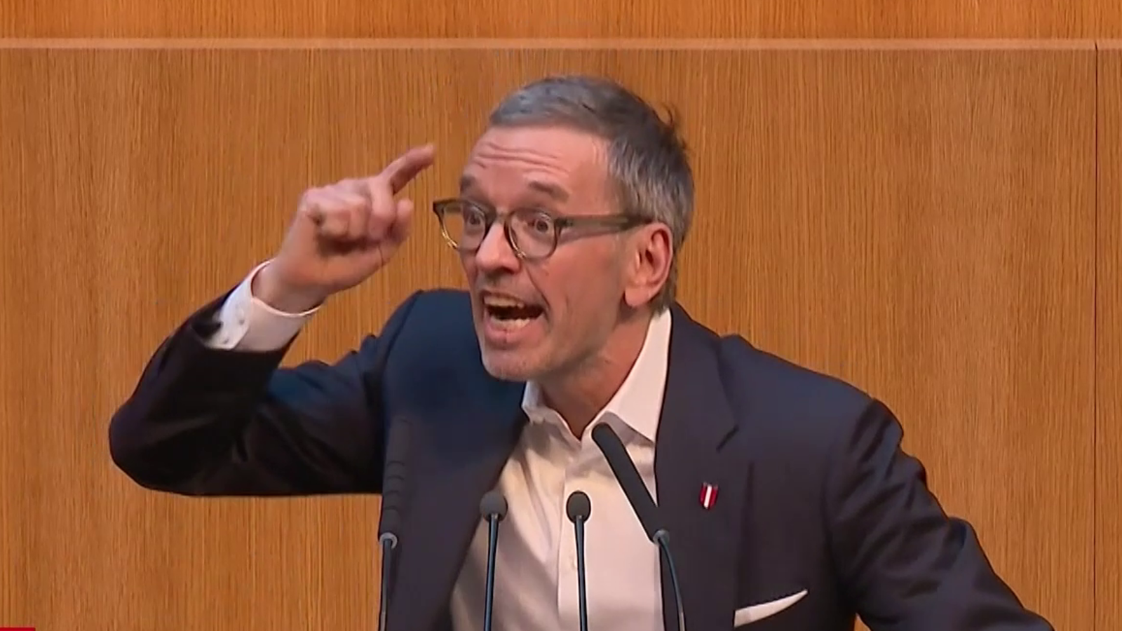 Kickl mit scharfer Attacke: „Meinl-Reisinger ist ein Sicherheitsrisiko für Österreich ...